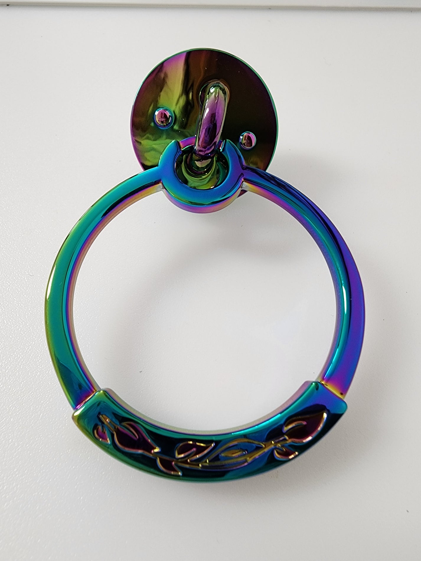 Leafy Loop Dangle Lock – Fireweed Stitches